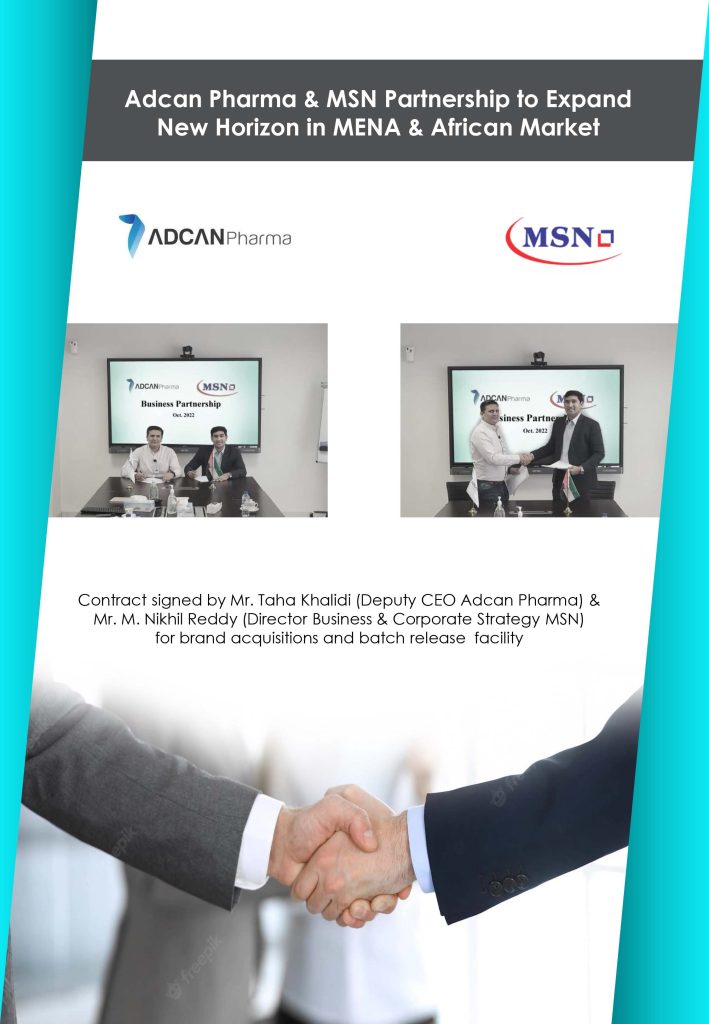 Adcan Pharma & Rafed MOU signing Ceremony – Adcan Pharma